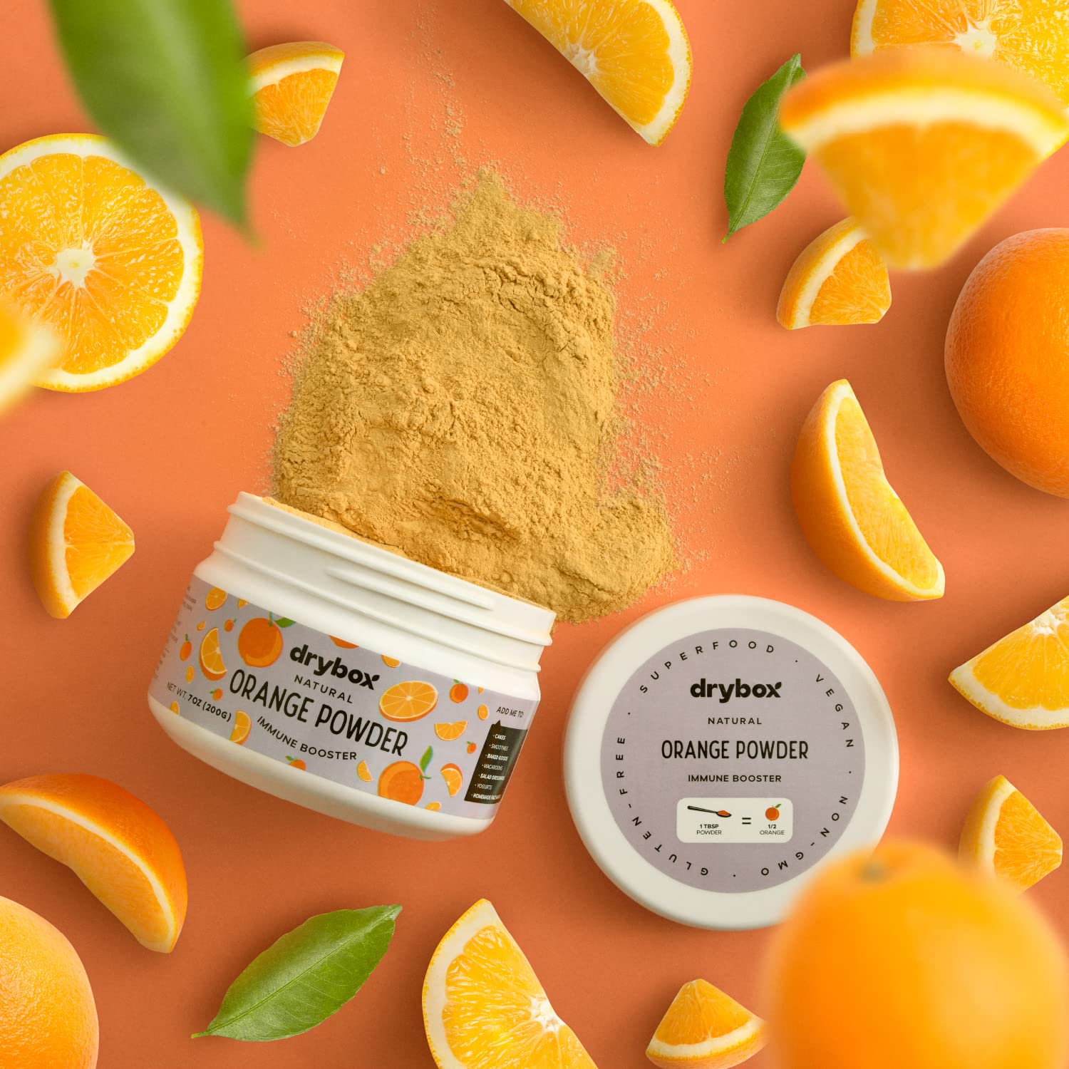 ORANGE POWDER - 7 OZ - IMMUNE BOOSTER – Drybox