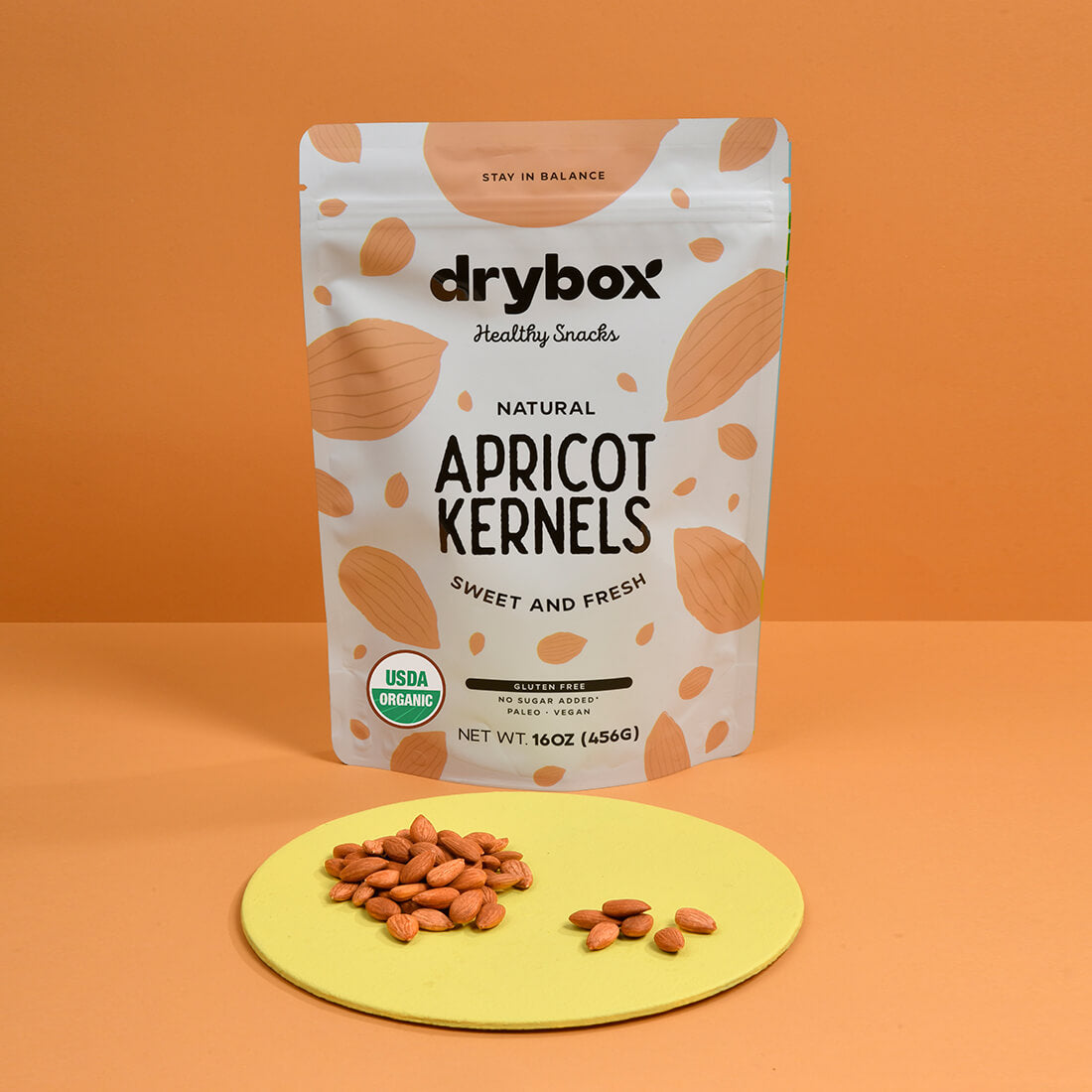 DRIED APRICOTS - BIG PACK - 16 OZ - SOFT AND SMOOTH – Drybox